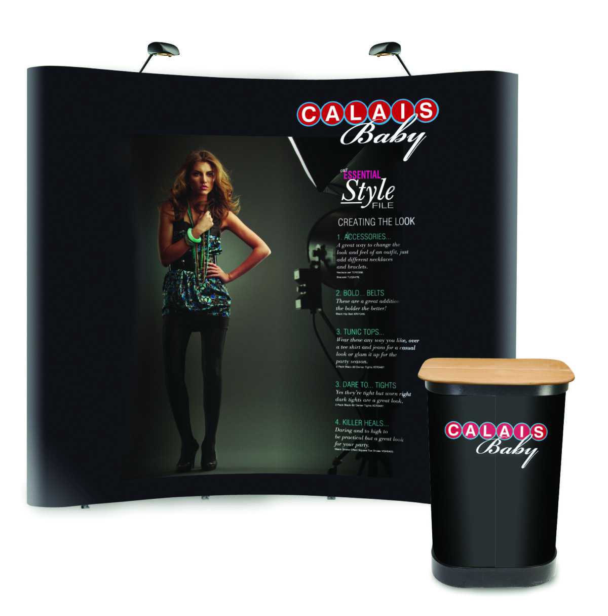 Stand pop up 3x3 | Trasportabile nel trolley che diventa desk