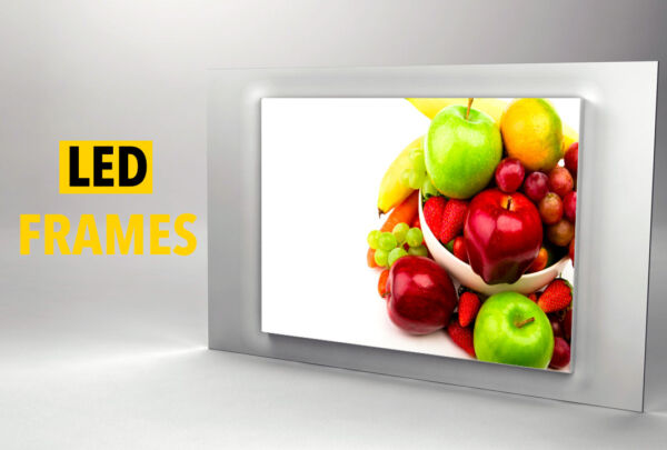 Led Frames per creare LIGHT BOX luminiosi a LED con stampa