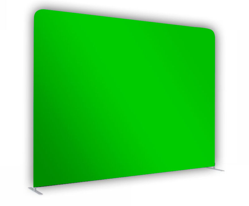 Fondale greeen screen per foto e video con tessuto certificato anti grinza